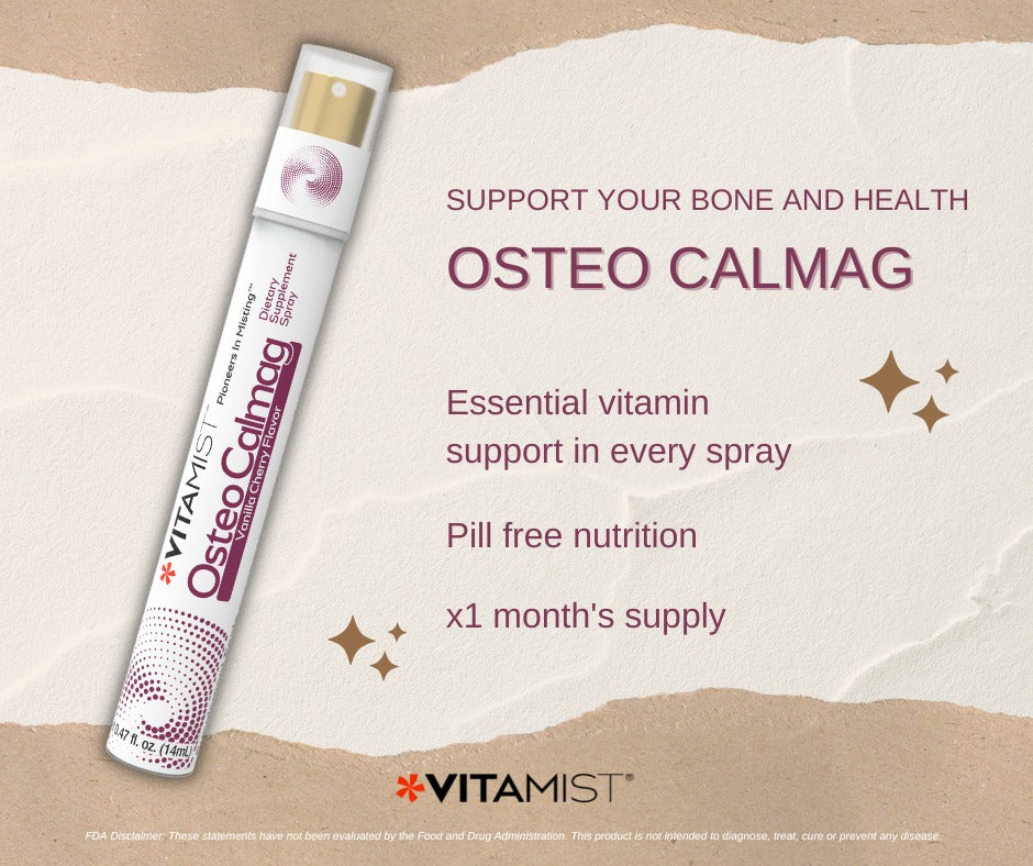VitaMist Osteo CalMag Oral Spray | #1 Oral Spray Vitamins and ...
